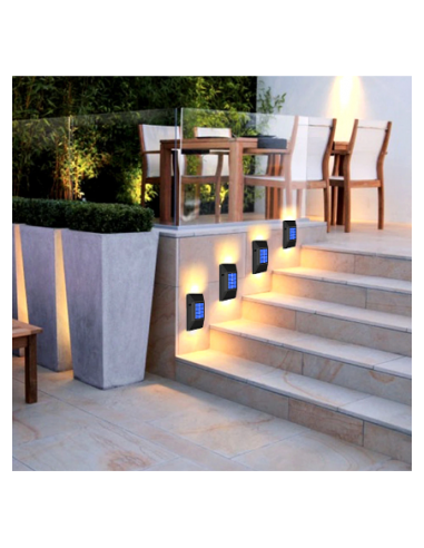 Cumpara Set 2x lampi solare exterior, LED