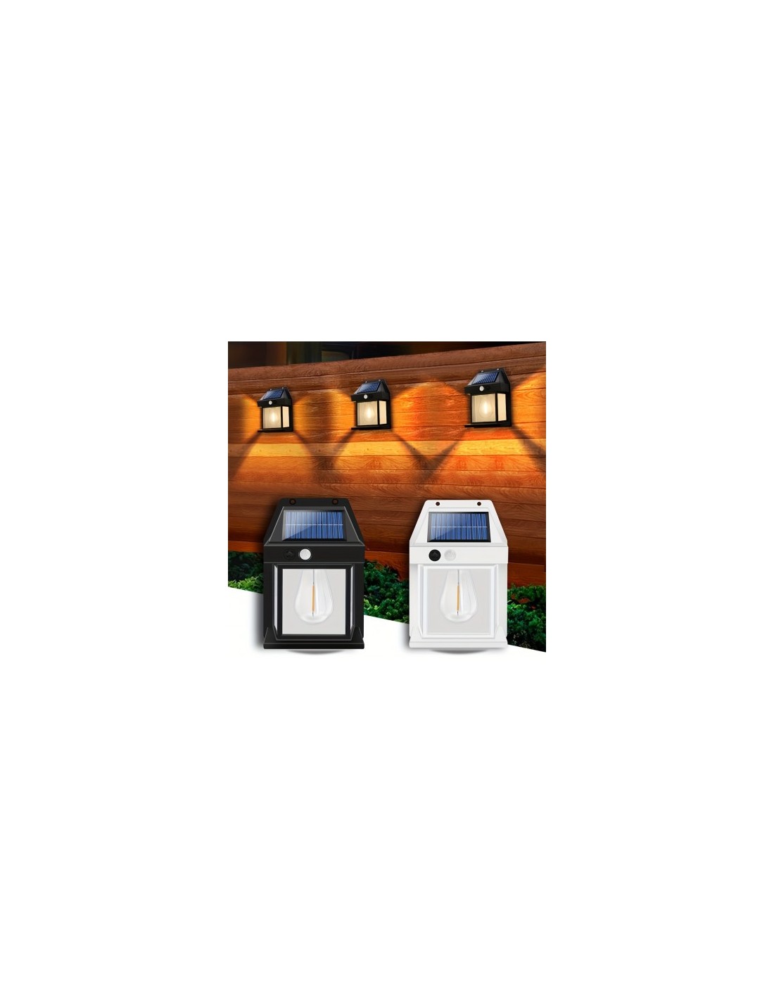 Cumpara Set 10 x Lampa solara de perete LED cu